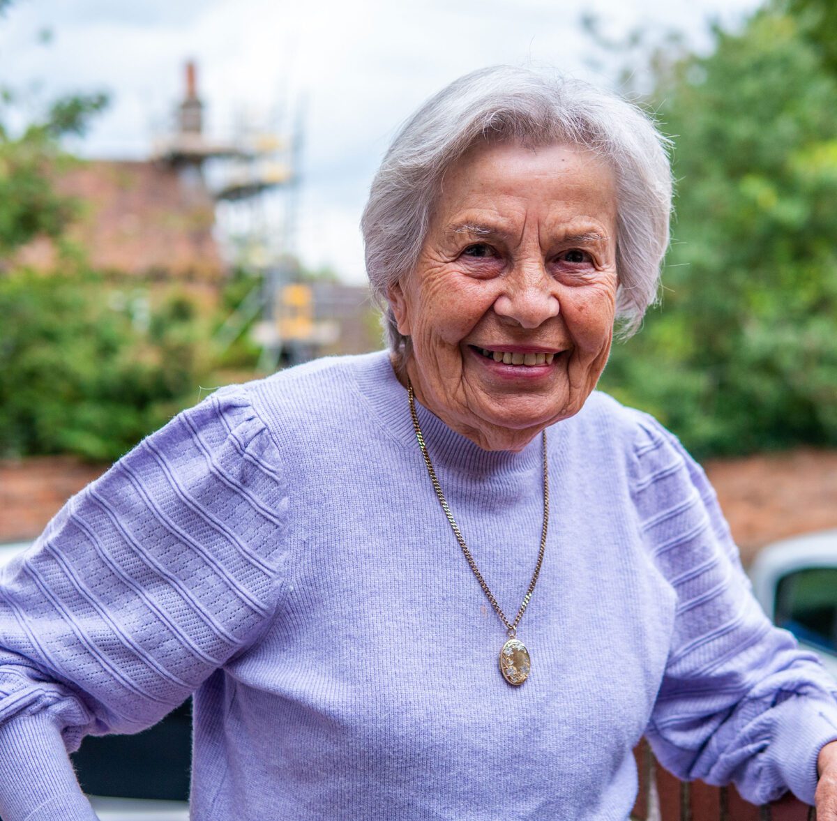 Muriel, aged 82, appreciates her outings - Homeshare West